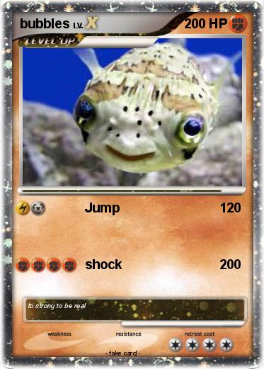 Pokémon bubbles 165 165 - Jump - My Pokemon Card