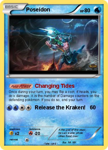 Pokémon Poseidon 568 568 - Changing Tides - My Pokemon Card