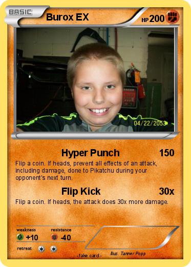 Pokémon Burox EX - Hyper Punch - My Pokemon Card