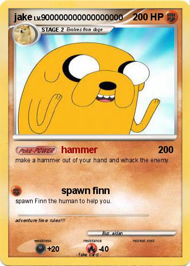Pokémon jake 1283 1283 - hammer - My Pokemon Card