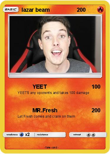 Pokémon lazar beam 20 20 - YEET - My Pokemon Card