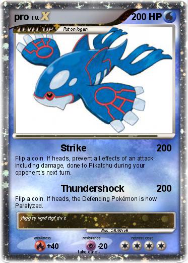 Pokémon pro 60 60 - Strike - My Pokemon Card