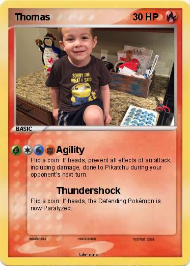 Pokémon Thomas 1527 1527 - Agility - My Pokemon Card