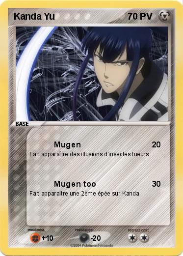 Pokémon Kanda Yu - Mugen - Ma carte Pokémon