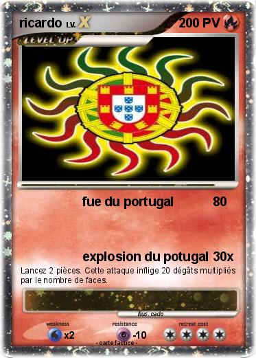 Pokémon ricardo 15 15 - fue du portugal - Ma carte Pokémon