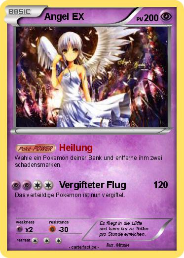 Pokémon Angel EX 5 5 - Heilung - Ma carte Pokémon