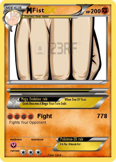 Pokémon Fist 118 118 - Fight 778 - My Pokemon Card
