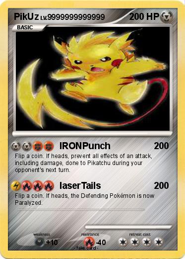 Pokémon PikU 15 15 - IRONPunch - My Pokemon Card