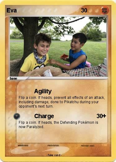 Pokémon Eva 305 305 - Agility - My Pokemon Card