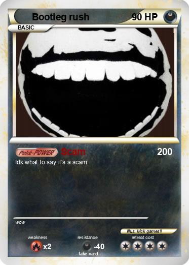 Pokémon Bootleg rush - Scam - My Pokemon Card