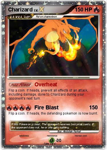 Pokémon Charizard 4290 4290 - Overheat - My Pokemon Card