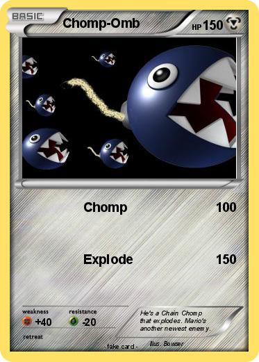 Pokémon Chomp Omb - Chomp - My Pokemon Card