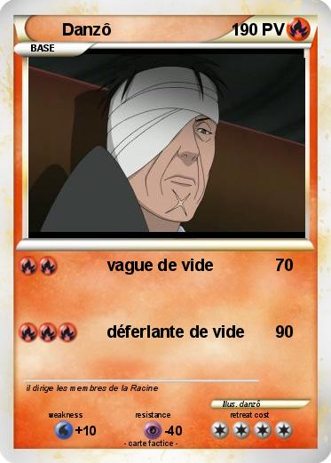 Pokémon Danzo 10 10 - vague de vide - Ma carte Pokémon