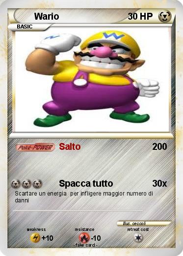 Pokémon Wario 661 661 - Salto - My Pokemon Card