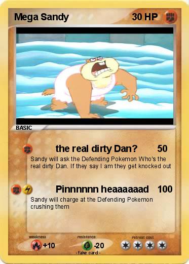 Pokémon Mega Sandy - the real dirty Dan? - My Pokemon Card