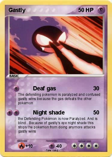 Pokémon Gastly 151 151 - Deaf gas - My Pokemon Card