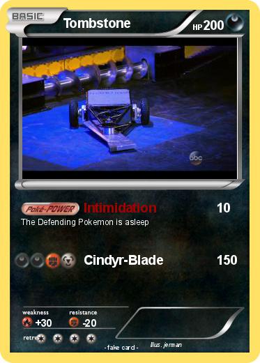Pokémon Tombstone 2 2 - Intimidation - My Pokemon Card