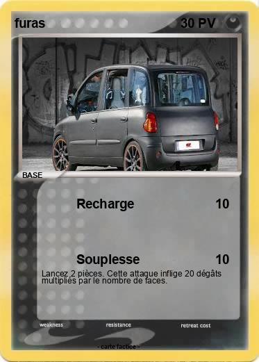 Pokémon furas - Recharge - Ma carte Pokémon