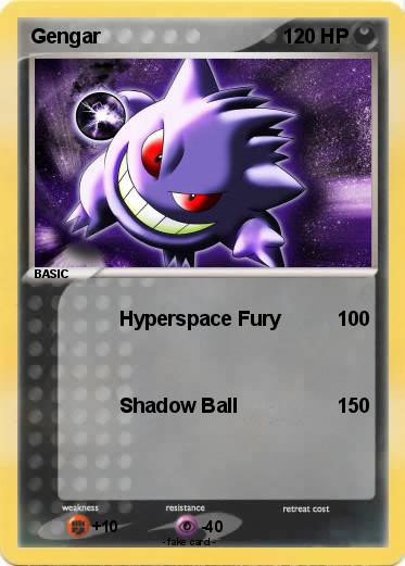 Pokémon Gengar 982 982 - Hyperspace Fury - My Pokemon Card