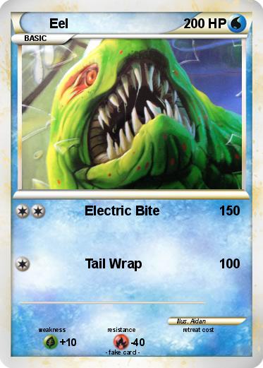 Pokémon Eel 10 10 - Electric Bite - My Pokemon Card