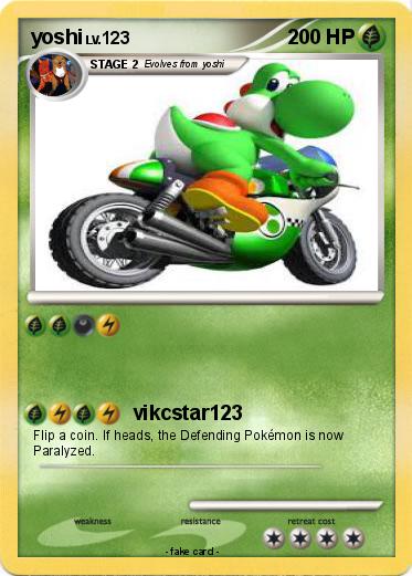 Pokémon yoshi 3612 3612 - vikcstar123 - My Pokemon Card