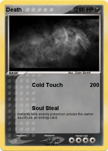 Pokémon Death 5321 5321 - Cold Touch - My Pokemon Card