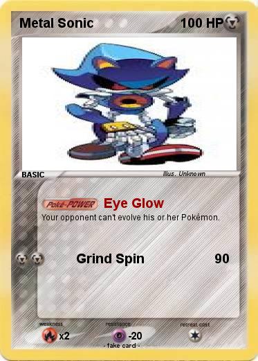 Pokémon Metal Sonic 762 762 - Eye Glow - My Pokemon Card