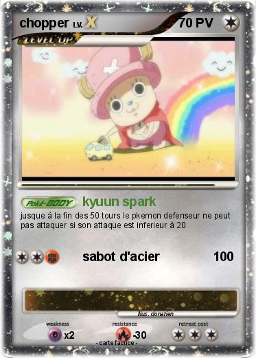 Pokémon chopper 196 196 - kyuun spark - Ma carte Pokémon