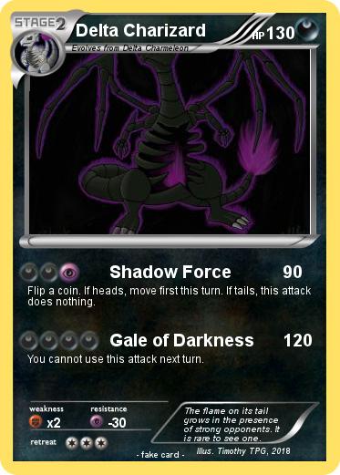 Pokémon Delta Charizard 9 9 - Shadow Force - My Pokemon Card
