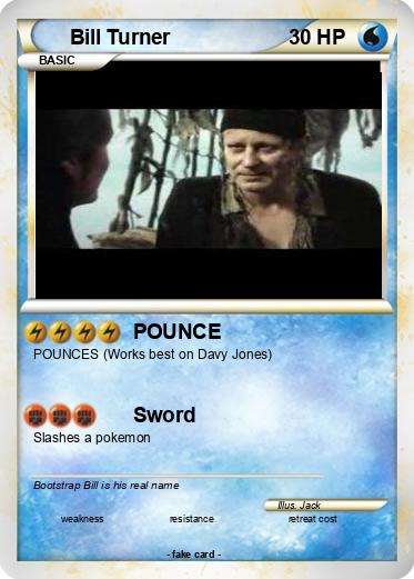 Pokémon Bill Turner - POUNCE - My Pokemon Card