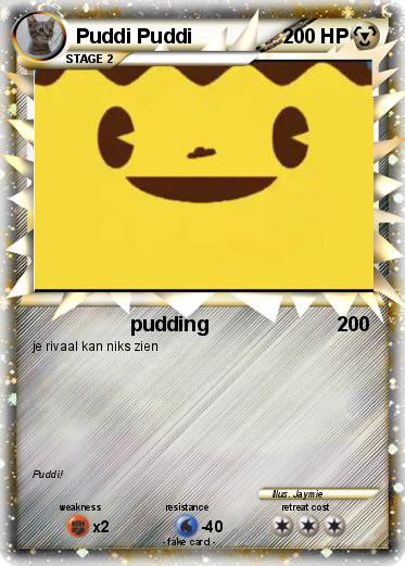 Pokémon Puddi Puddi 4 4 - pudding - My Pokemon Card