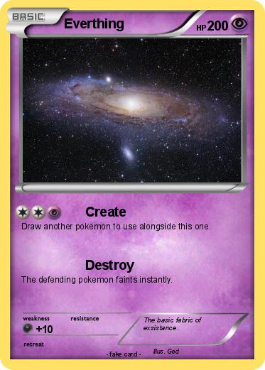 Pokémon Everthing - Create - My Pokemon Card