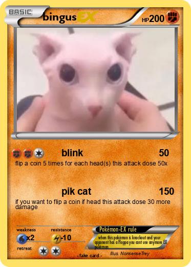 Pokémon bingus 78 78 - blink - My Pokemon Card