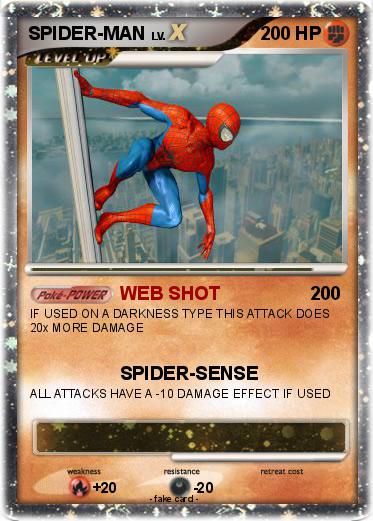 Pokémon SPIDER MAN 622 622 - WEB SHOT - My Pokemon Card