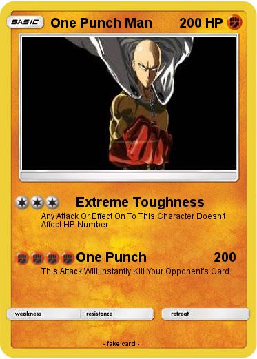 Pokémon One Punch Man 71 71 - Extreme Toughness - My Pokemon Card