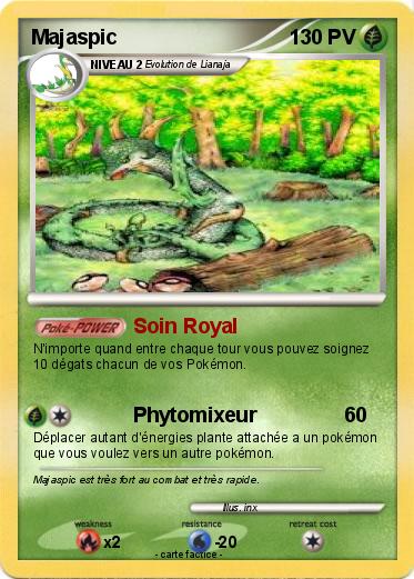 Pokémon Majaspic 169 169 - Soin Royal - Ma carte Pokémon