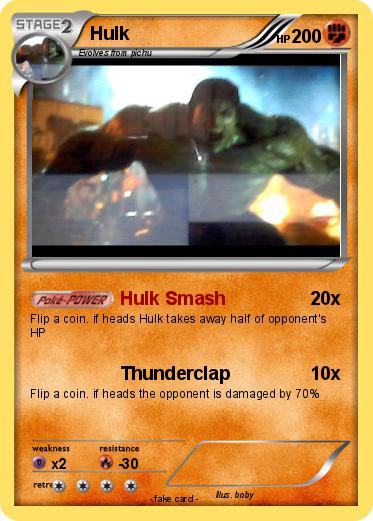 Pokémon Hulk 1561 1561 - Hulk Smash - My Pokemon Card