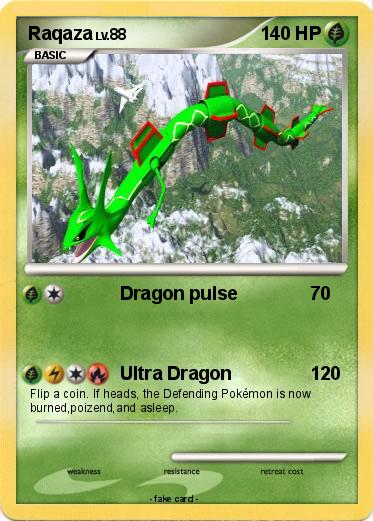 Pokémon Raqaza 17 17 - Dragon pulse - My Pokemon Card