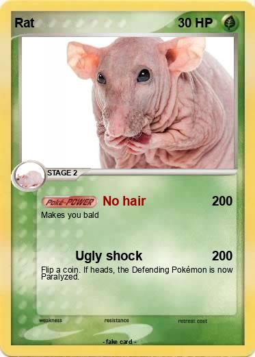 Pokémon Rat 446 446 - No hair - My Pokemon Card