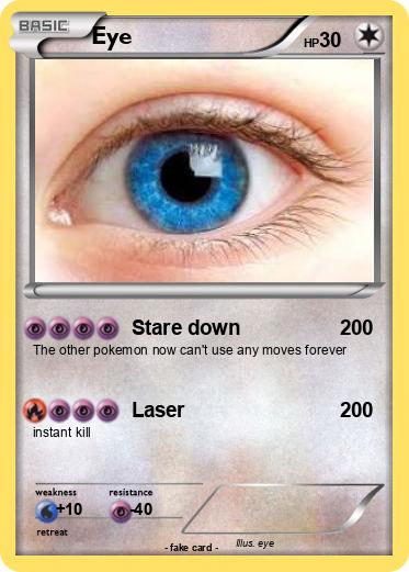 Pokémon Eye 702 702 - Stare down - My Pokemon Card