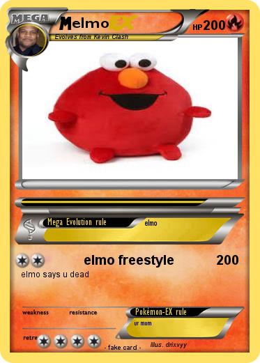Pokémon elmo 1056 1056 - elmo freestyle - My Pokemon Card