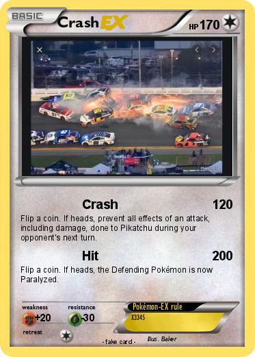 Pokémon Crash 616 616 - Crash - My Pokemon Card