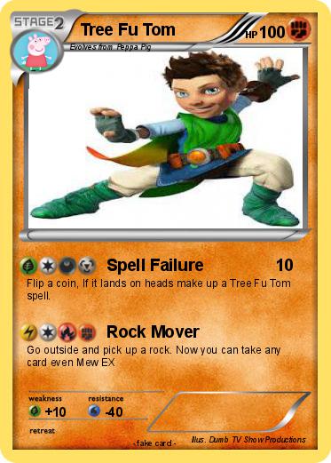 Pokémon Tree Fu Tom 3 3 - Spell Failure - My Pokemon Card