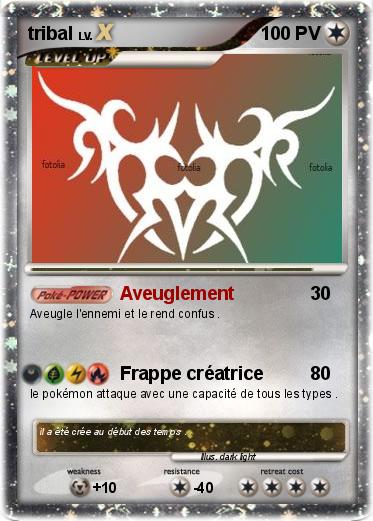 Pokémon tribal 4 4 - Aveuglement - Ma carte Pokémon