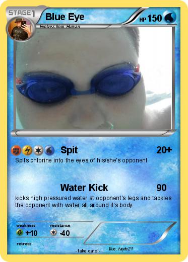 Pokémon Blue Eye 4 4 - Spit - My Pokemon Card