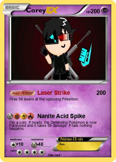 Pokémon Corey 224 224 - Laser Strike - My Pokemon Card