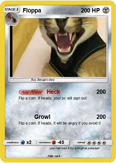 Pokémon Floppa 20 20 - Heck - My Pokemon Card