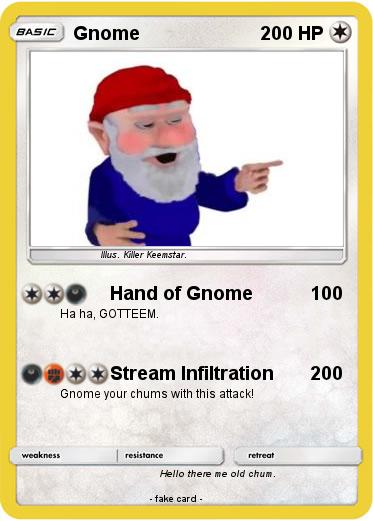 Pokémon Gnome 111 111 - Hand of Gnome - My Pokemon Card
