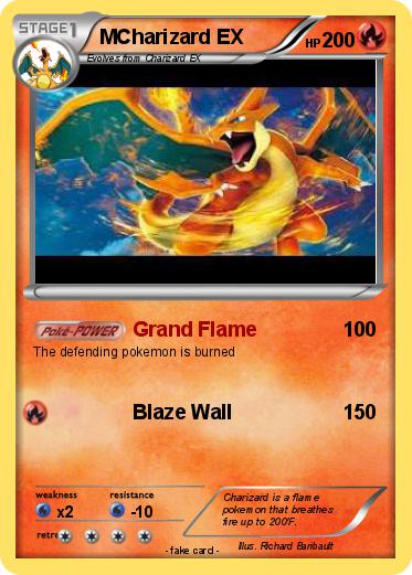 Pokémon MCharizard EX 92 92 - Grand Flame - My Pokemon Card