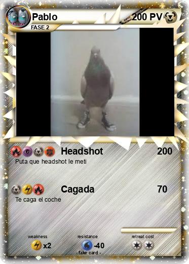 Pokémon Pablo 455 455 - Headshot - Mi carta pokémon